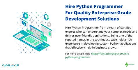 Hire Python Programmer From Fullstack Techies Ufullstacktechies