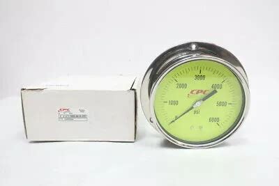 Cpc Sv K R Cpc Pressure Gauge In Psi In Npt Nnr Meses