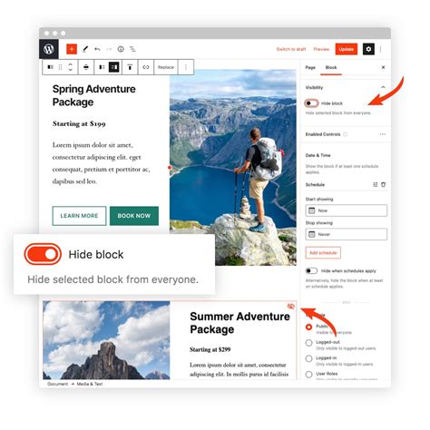 How To Conditionally Display Blocks Or Widgets In Wordpress Go Wordpress