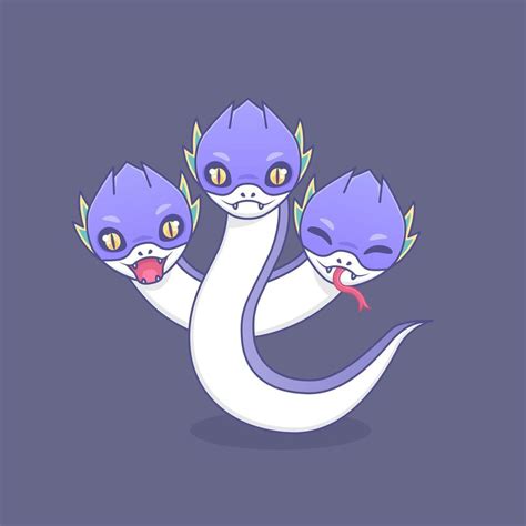 Cute Hydra Drawing