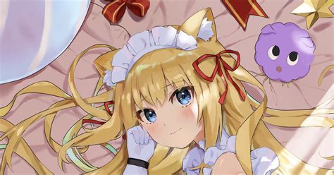 女の子 ネコミミメイドちゃん あんなのイラスト Pixiv