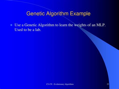 Ppt Evolutionary Algorithms Powerpoint Presentation Free Download