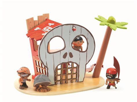 Djeco - Arty Toys - Pirate Island - Litenleker.se