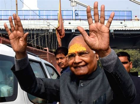 Patna Former President Ramnath Kovind Visits Mahavir Temple