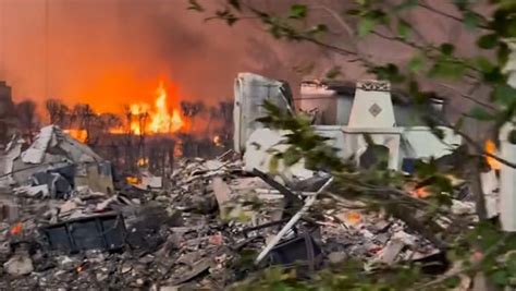 Actor Returns To Pile Of Ashes Where His Los Angeles Home Of 13 Years