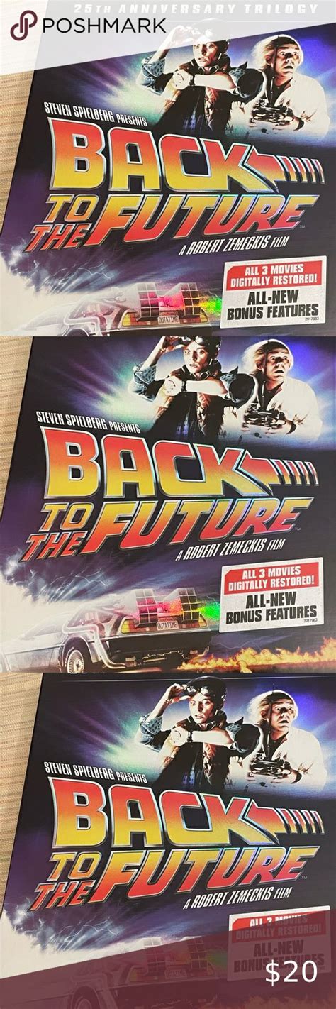 Back To The Future 25th Anniversary Trilogy Dvd Set Back To The