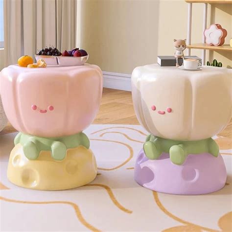 Kawaii Tulip Flower Side Table Kore Kawaii