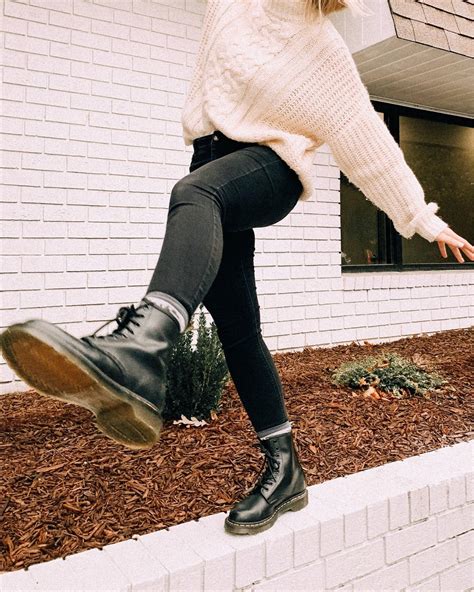 Dr Martens Pascal Leather Combat Curated On LTK Dr Martens Outfit