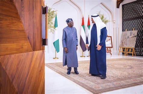Pres Bola Tinubu Secures Landmark Deal With Uae Across Sectors Visa