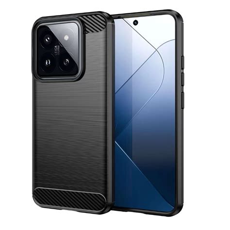 Husa Pentru Xiaomi Pro Techsuit Carbon Silicone Black Deklai Telefonams Lt