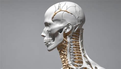 Premium Photo 3d Rendering Of A Human Head And Neck With Visible