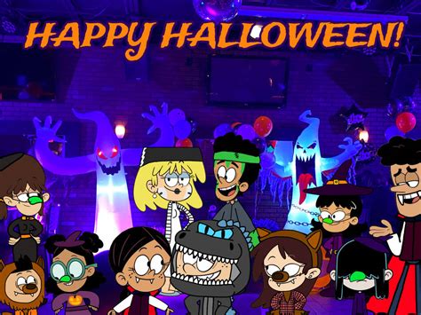 A Loud House Halloween Party Tribute Pic By Finnthejedi1025 On Deviantart