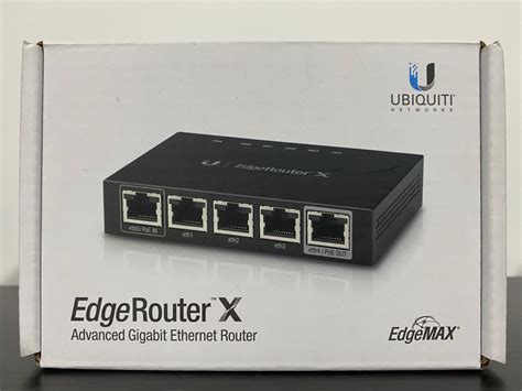 Ubiquiti Networks Edgerouter X Gigabit Router Computers And Tech Parts