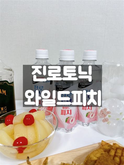 진로토닉워터 신제품 소토닉 하이볼 진로토닉 와일드피치 네이버 블로그