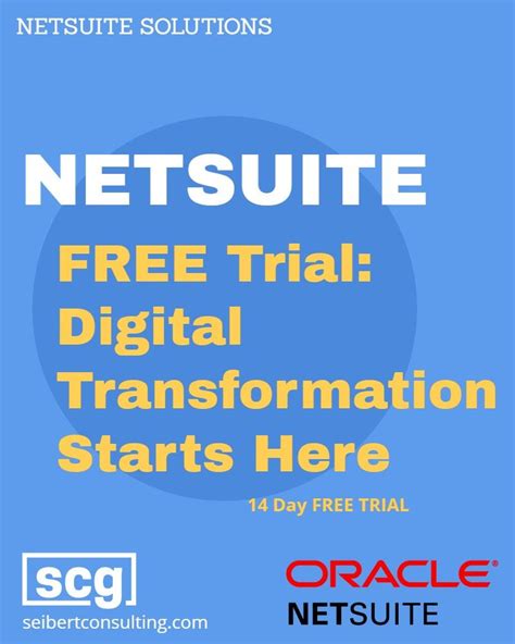 Netsuite Erp Freetrial Scgteam Businesstransformation Ecommerce Suitesuccess Clouderp
