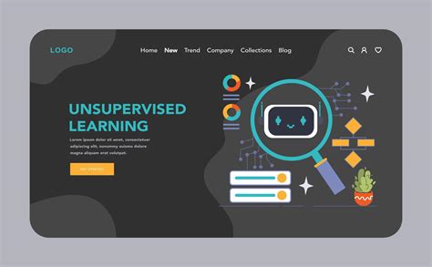 Unsupervised Learning Concept Flat Illustration 45375246 Vector Art At