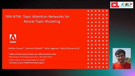 Underline TAN NTM Topic Attention Networks For Neural Topic Modeling