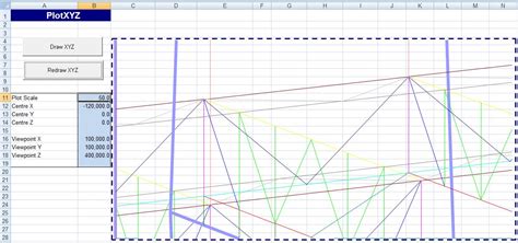 Drawing In Excel 9 Perspective Projection Newton Excel Bach Not