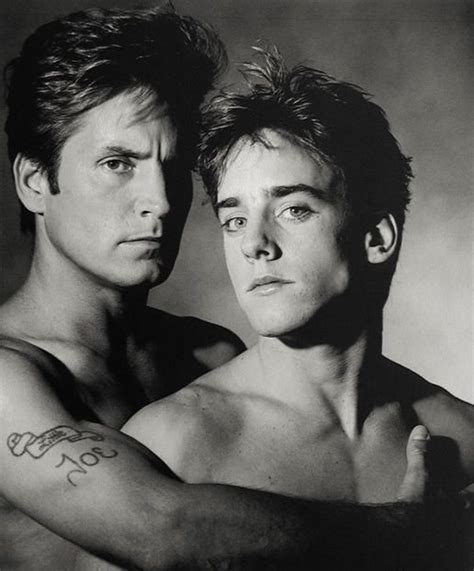 Joe Dallesandro Photographed With His Oldest Son Mike By Greg
