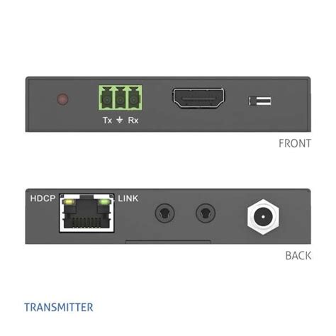 4K HDMI HDBaseT Extender Set PureLink English