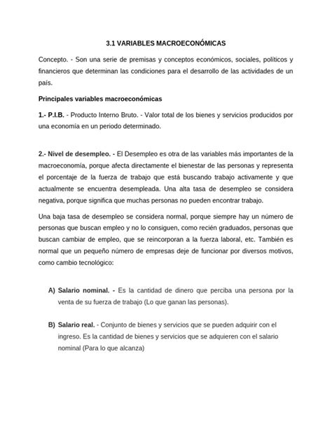 Apuntes Tercer Modulo 2024b 1 Pdf Inflación Interés