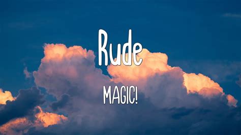 Rude Magic Lyrics Youtube