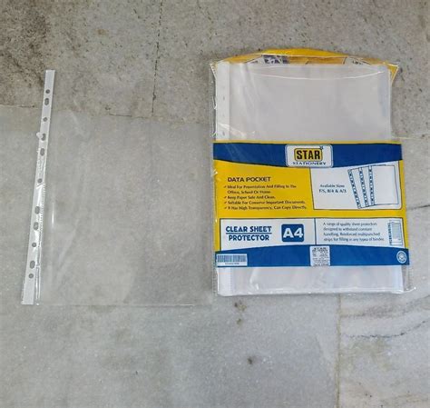 Star Sheet Protector Size A4 At Rs 90 Packet In Secunderabad Id