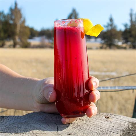 Pink Berry Vodka Cocktail Crater Lake Spirits