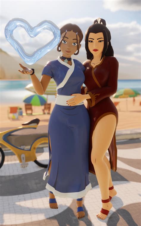 Adults Katara And Azula By Robdecado On Deviantart