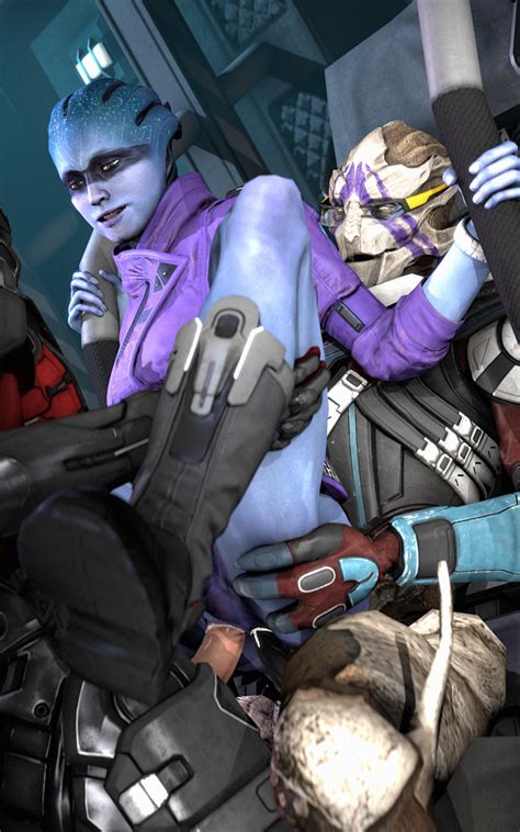 Rule 34 2018 3d Alien Anal Anal Sex Anus Armor Asari Balls Blue Skin