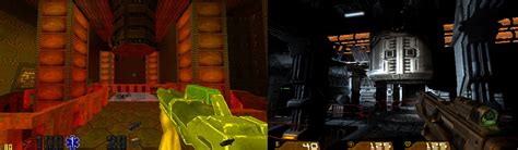 Quake 4 In Quake 2 Mission 30 Nexus Core Comparison Image ModDB