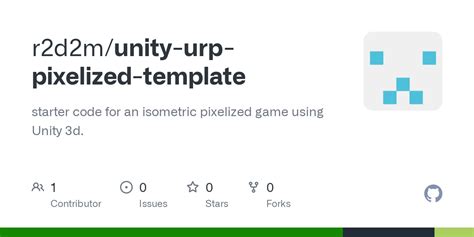 Github R D M Unity Urp Pixelized Template Starter Code For An