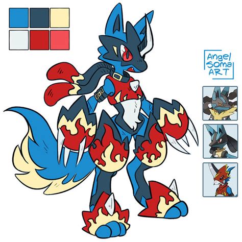 Pokemon Fusions Lucario