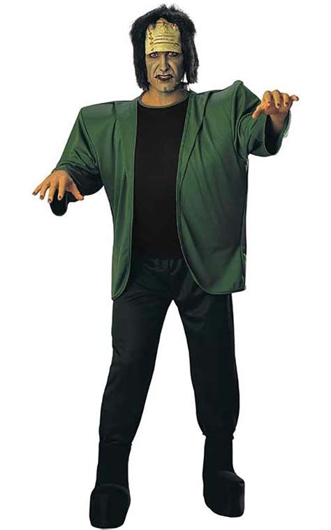 Licensed Deluxe Adult Frankenstein Monster Mens Fancy Dress Halloween