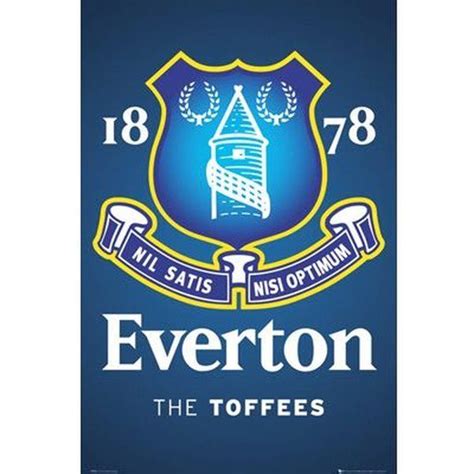 Everton Fc The Toffees Poster