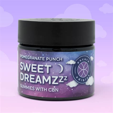 Shop Medical Sweet Dreamz Pomegranate Punch 21 Gummies 01g Edibles