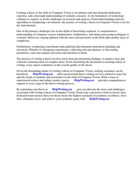thesis computer vision pdf computer vision artificial intelligence