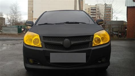 Установка Ксенона на Джили МК. Эффект Супер! — Geely MK, 1,5 л, 2011 ...