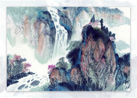 山水画国画绘画风景图片素材 编号31979024 图行天下