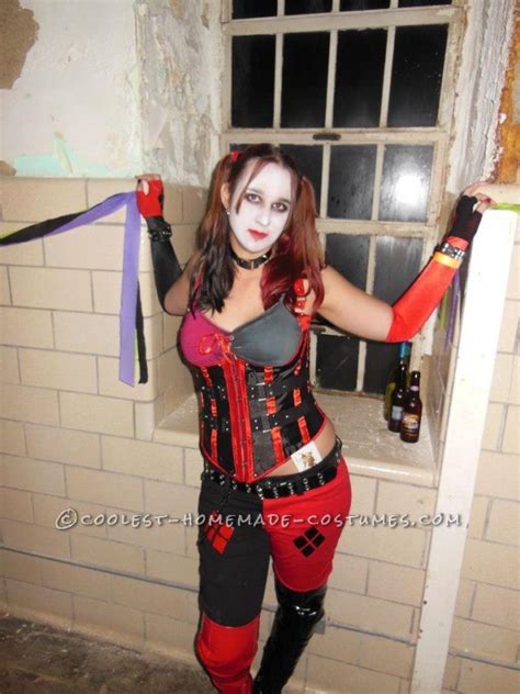 Sexy Harley Quinn Homemade Halloween Costume