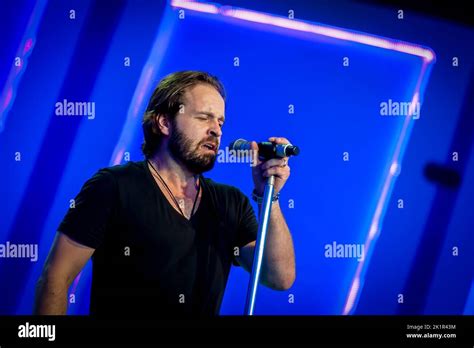 Opera Singer Alfie Boe Performing At The Llangollen International