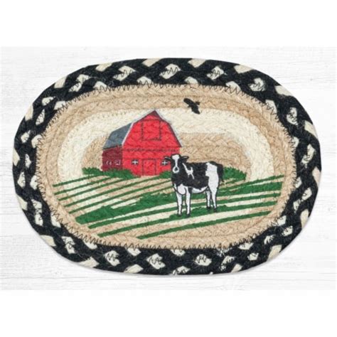 Capitol Importing 01 430RB 7 5 X 11 In OMSP 430 Red Barn Printed Oval