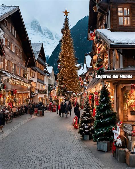 Navidad En Grindelwald Suiza🎅🎄 Lugares Del Mundo Switzerland