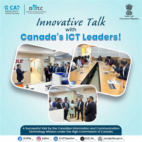 R Cat On Linkedin Canadaict Innovation Rcat Rcatrajasthan