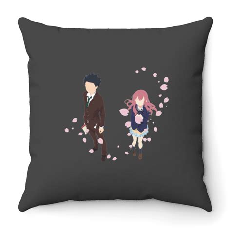 A Silent Voice Koe No Katachi Throw Pillows Sold By Juneroberts Sku