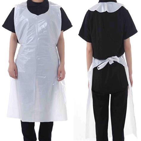 1000 Pcs Pe Apron Plastik Apron Plastic Apron Non Sterile Opaque