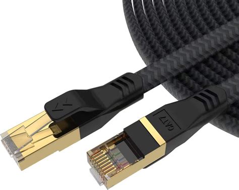 Cable Ethernet Cat 7 de 3 m cable Internet plat et résistant cable