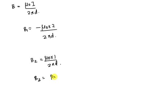 Solved Question 7 10 Pts Four Extremely Close Wires Have The Following