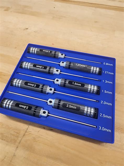 Hex Drivers Allen Key Holder For Gridfinity 5x4 By Fabrication Labs Makerworld Download Free