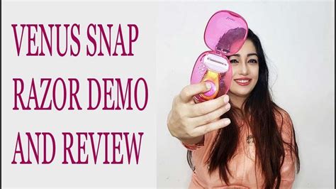 NEW VENUS RAZOR REVIEW AND LIVE DEMO| Venus Snap | Gillette venus ...